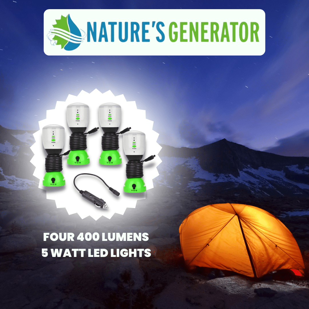 [ENDED] Enter to win a 4-Pack of LED Lights from Nature’s Generator ...